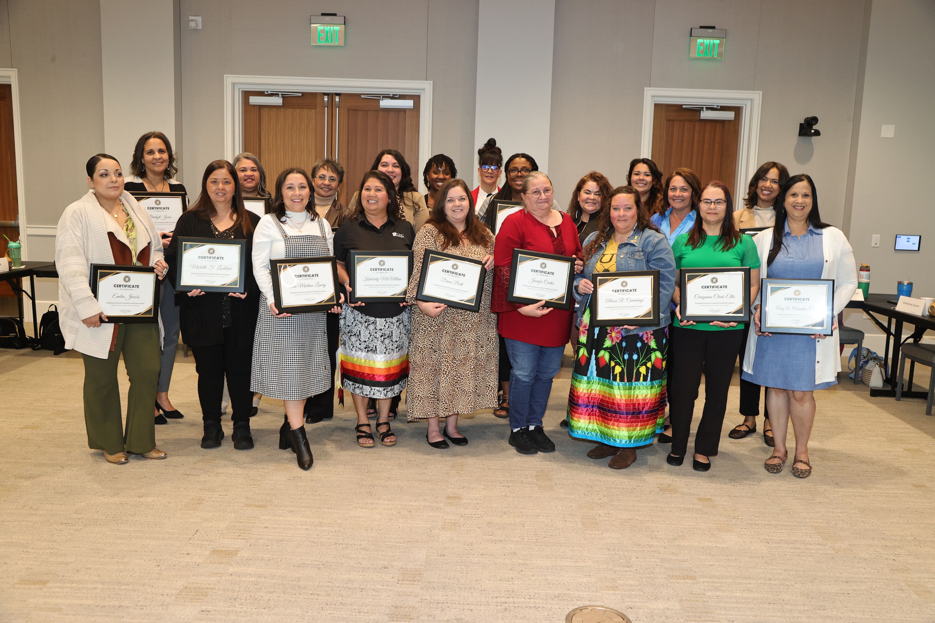 UNCP Celebrates Inaugural Cohort of the Exceptional Executive Assistant ...